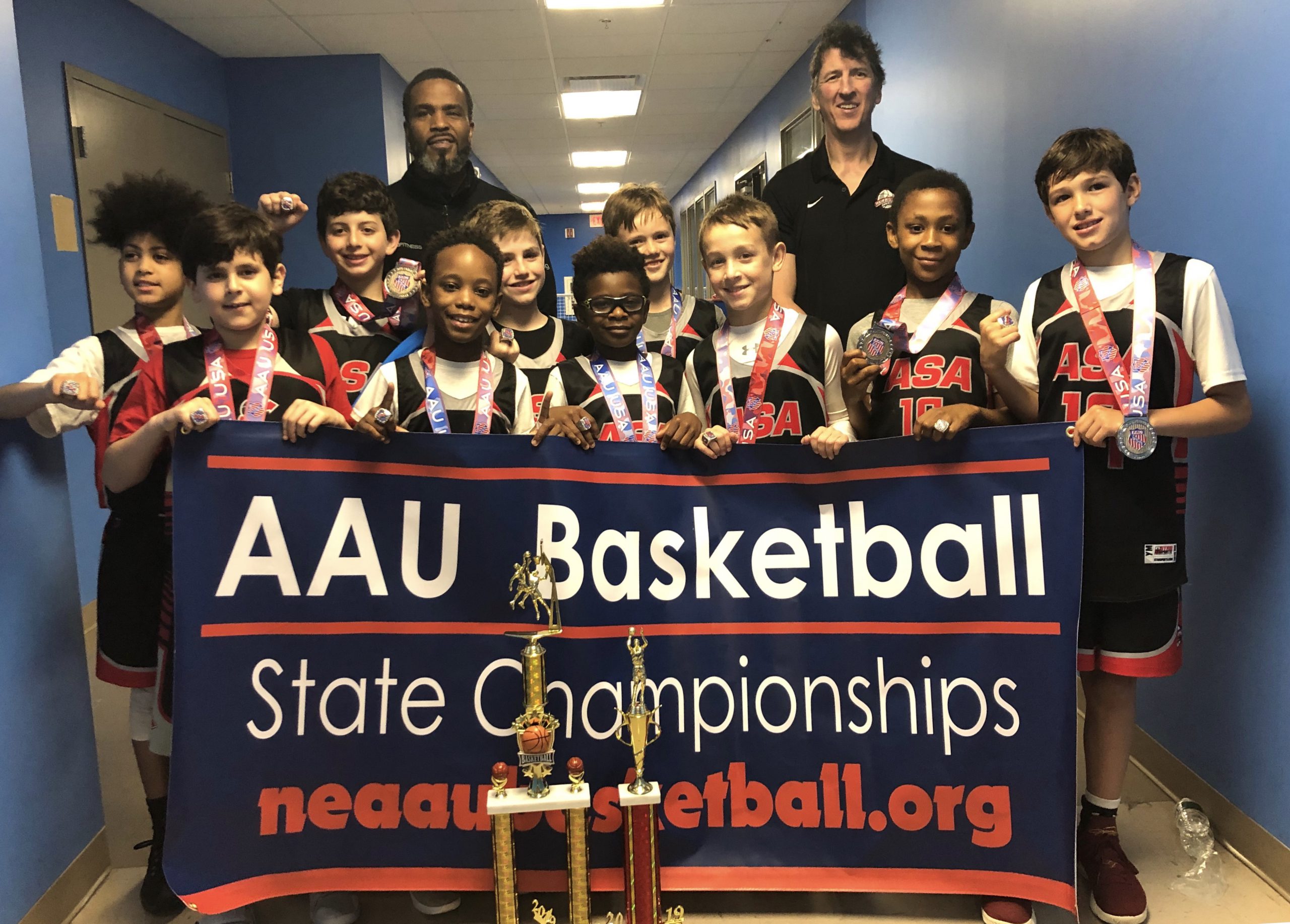 ASA Select 4 grade Renner win MA- AAU State Title | ASA Hoops