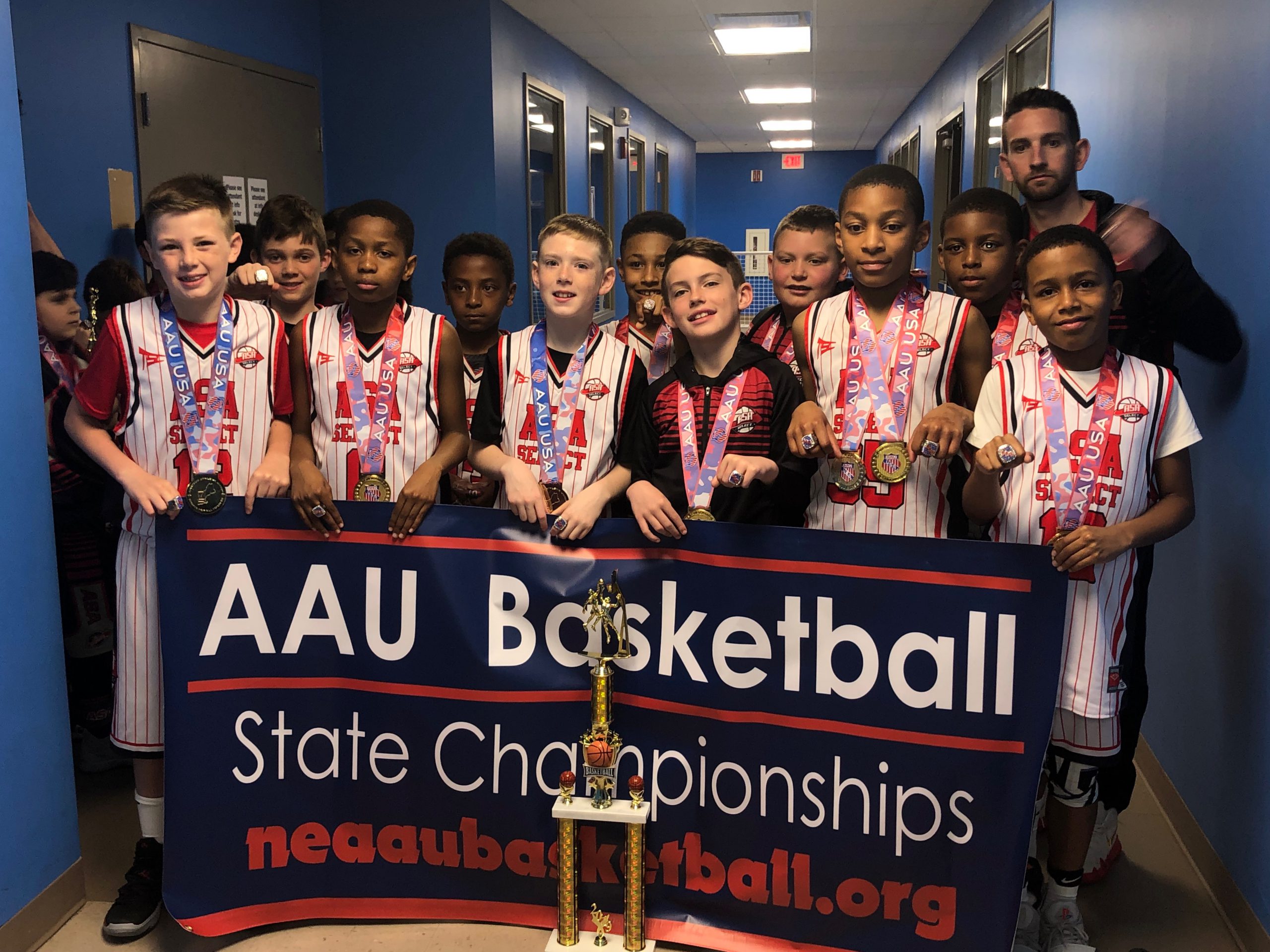 ASA Select 4 grade Spinner MA- AAU State Title - Division 1 | ASA Hoops